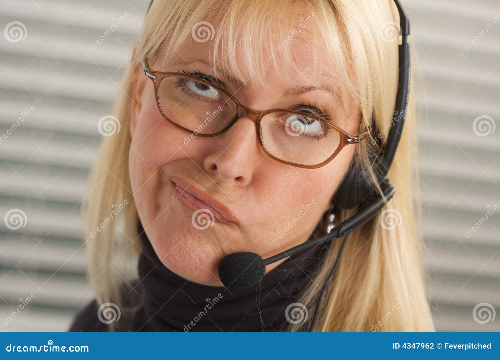 Frustrated Call Center Rep Stock Photos - Free & Royalty-Free Stock ...