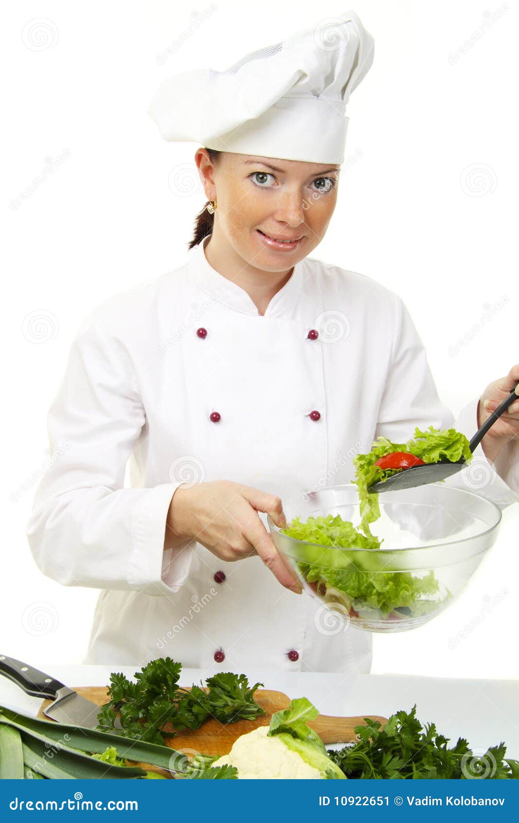 Attractive cook woman stock image. Image of culinary - 10922651