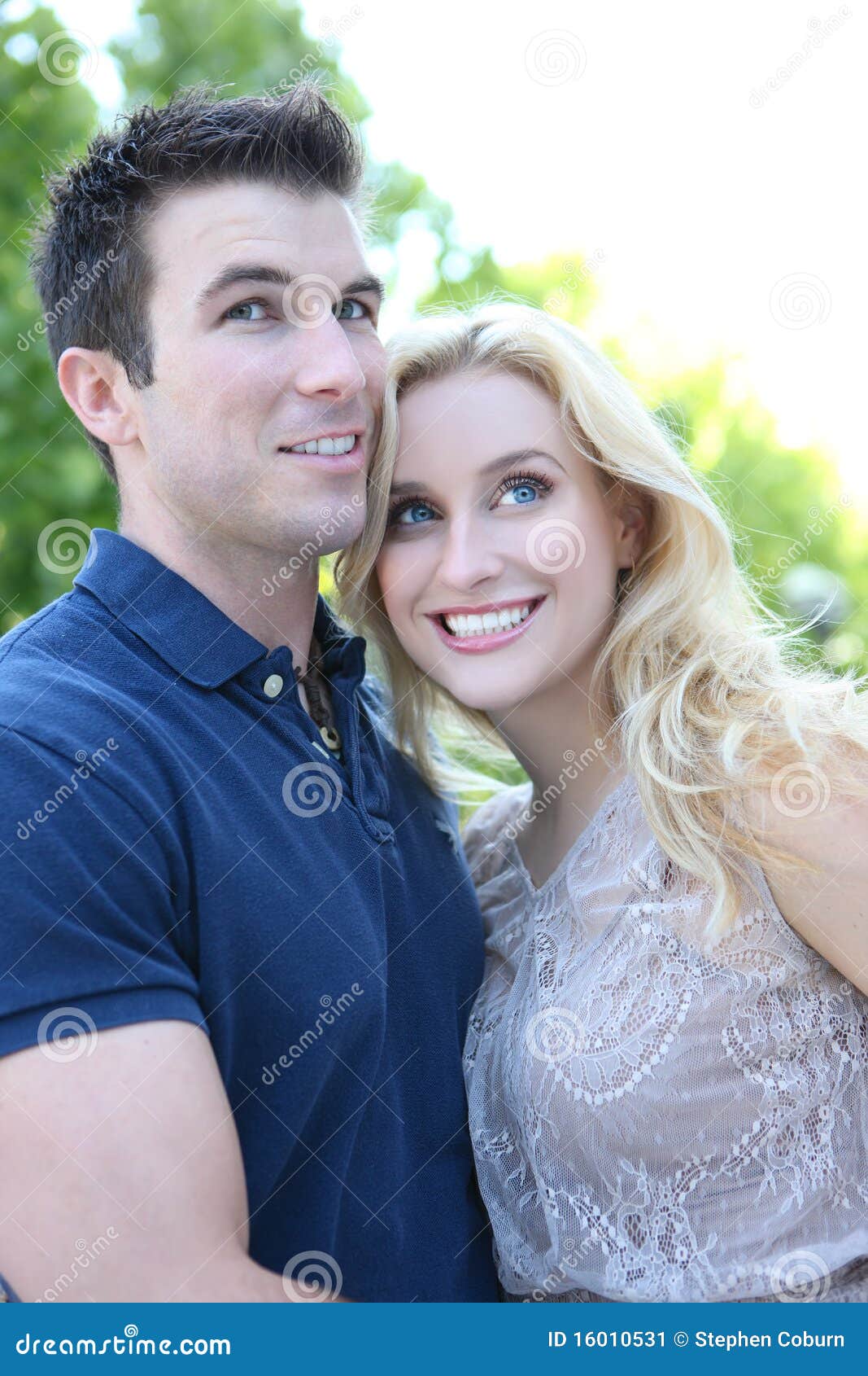 Attractive Couple in Love stock image. Image of dating - 16010531