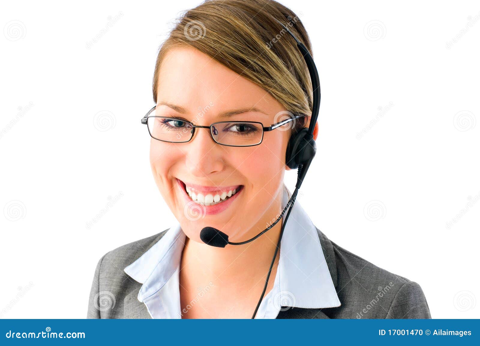 Attractive Customer Service Agent Stock Photo - Image of helpline ...