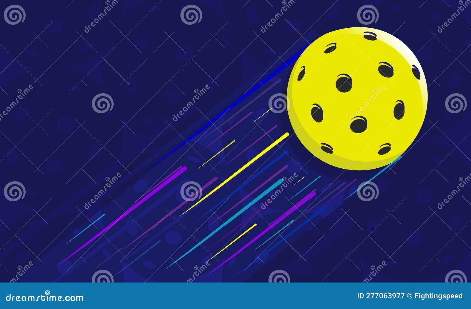 Attractive Editable Vector Pickleball Background Design Stock Vector ...