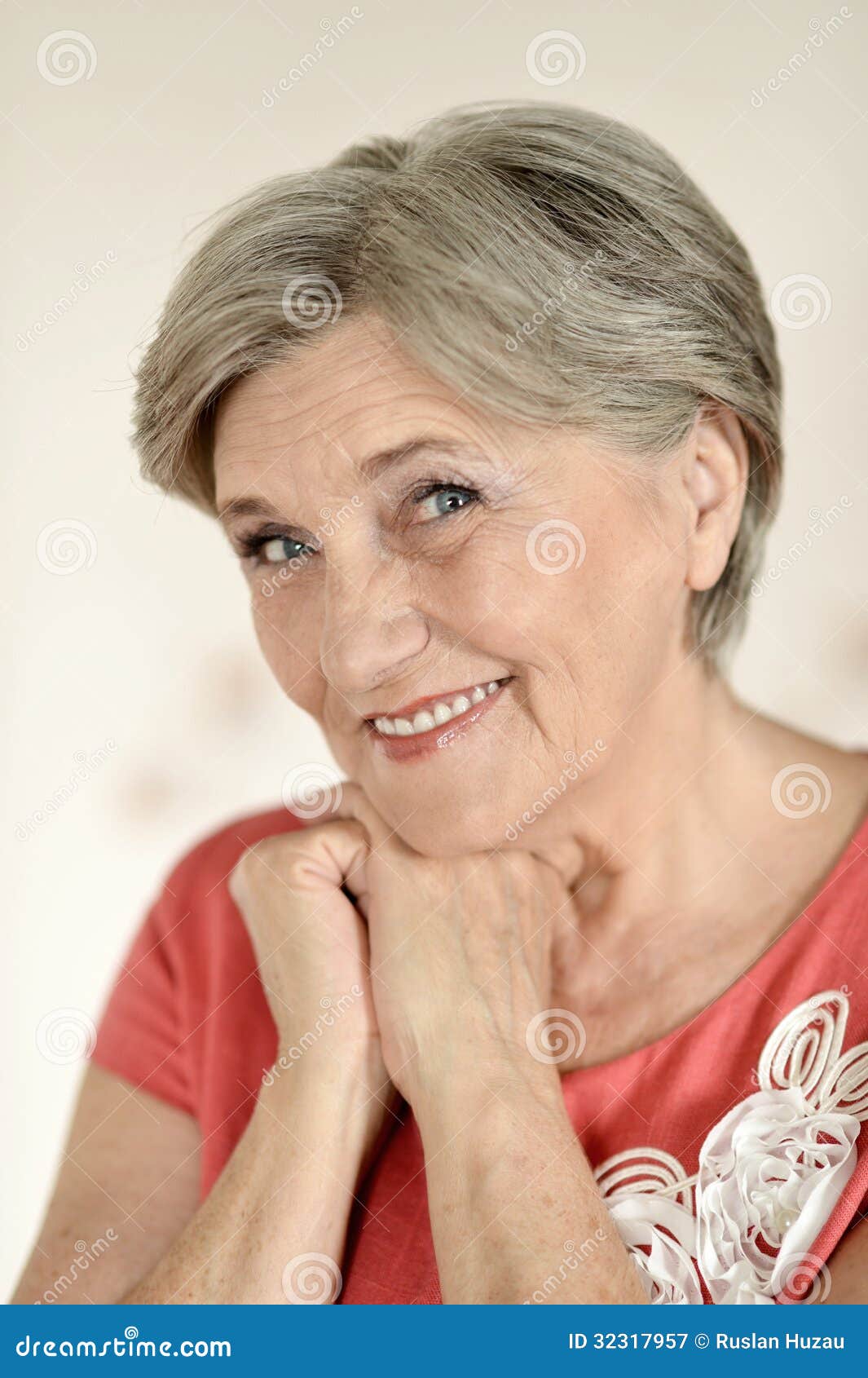 Attractive An Elderly Woman Stock Image Image Of Caucasian