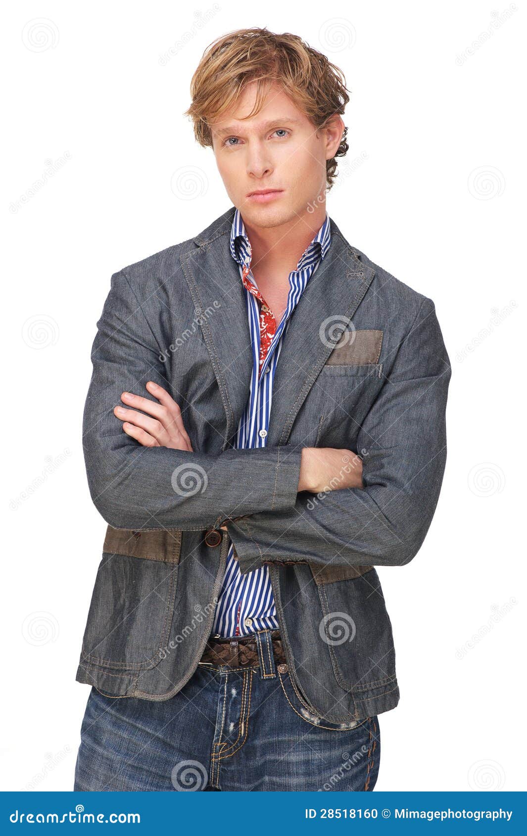 Attractive European Man stock photo. Image of modern - 28518160
