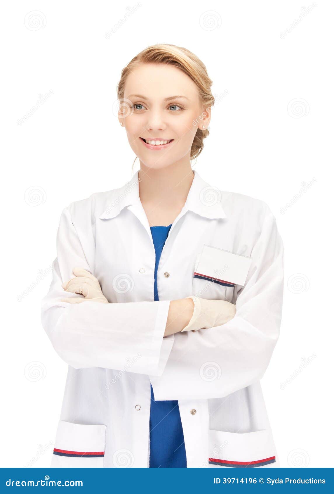 Attractive female doctor stock photo. Image of health - 39714196