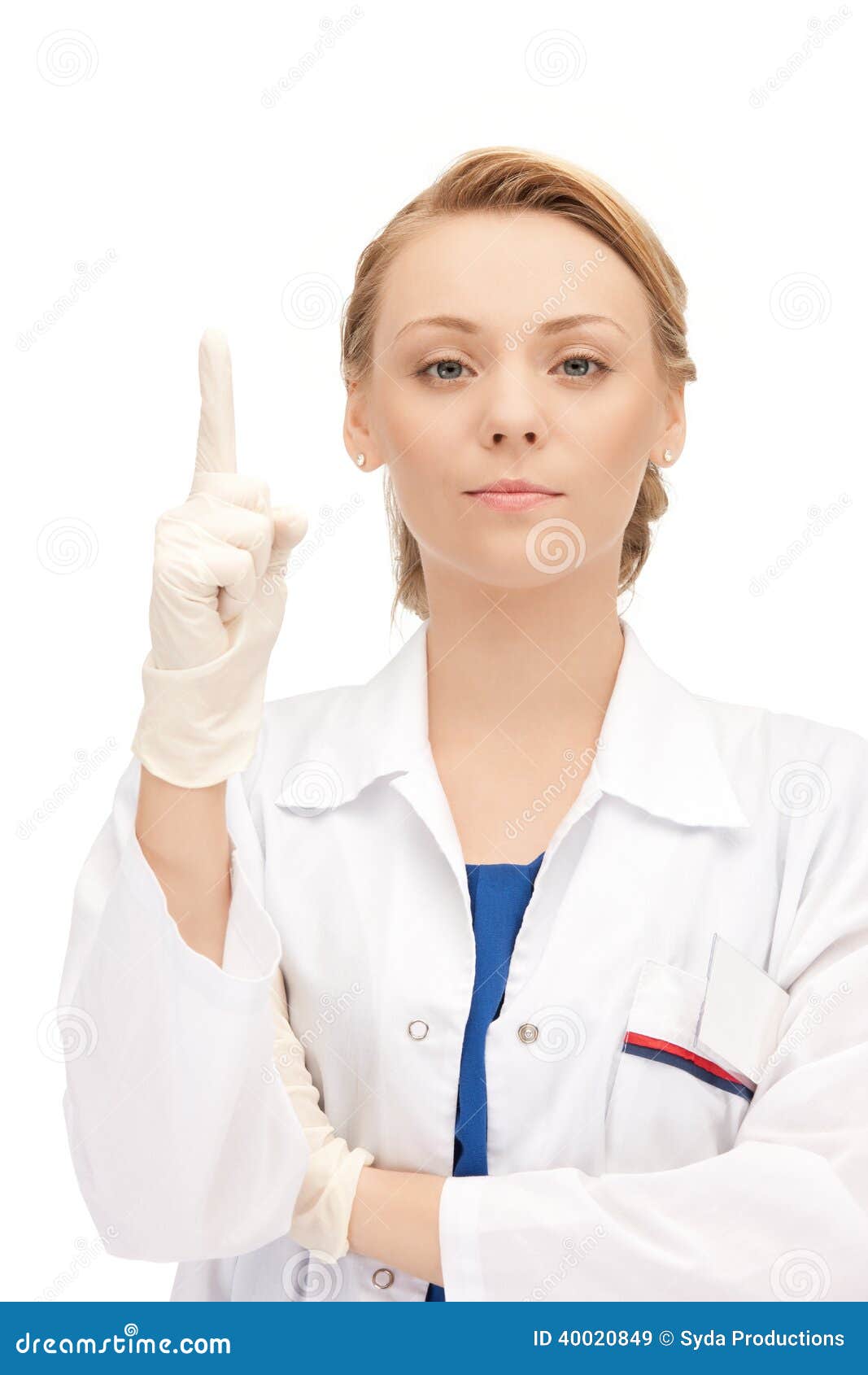 Attractive female doctor stock image. Image of lovely - 40020849