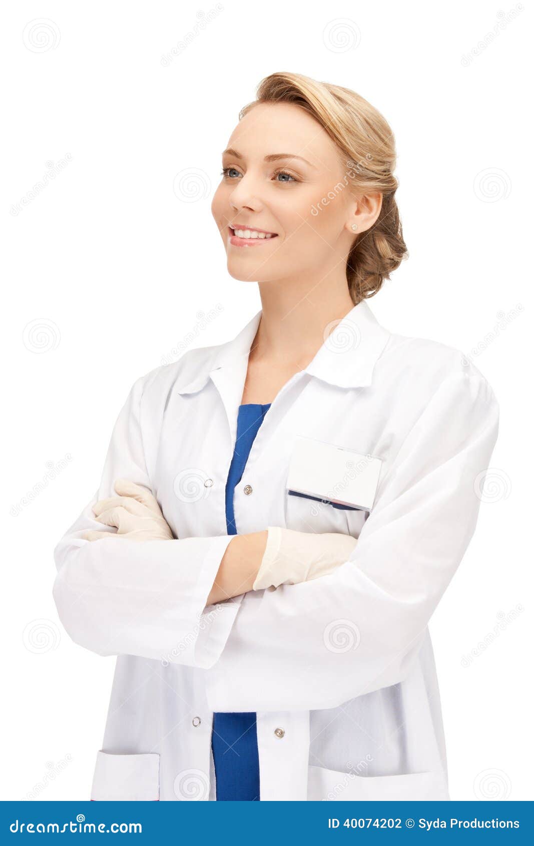 Attractive female doctor stock photo. Image of medicine - 40074202