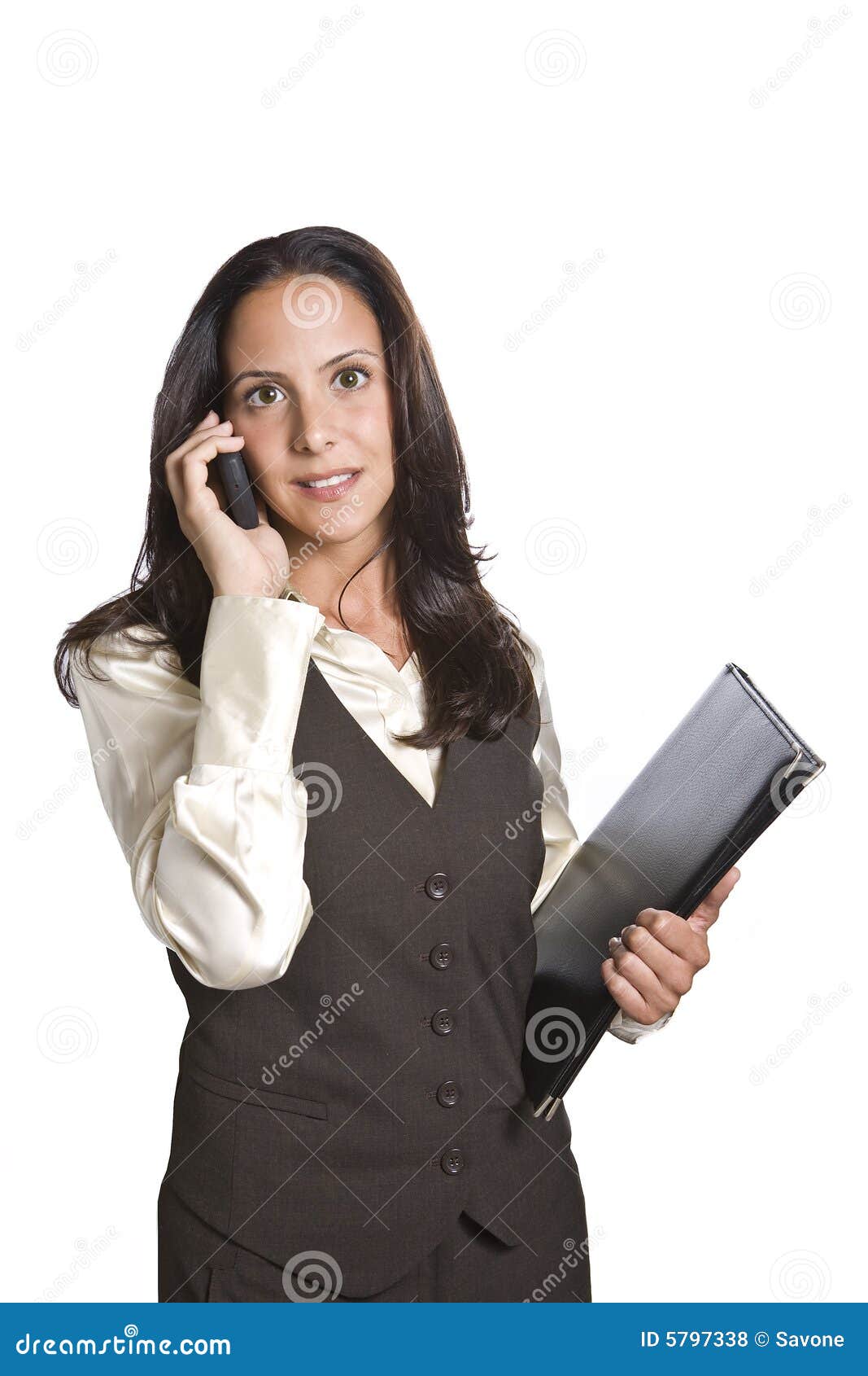 Attractive Female Executive Stock Photo - Image of operator, info: 5797338