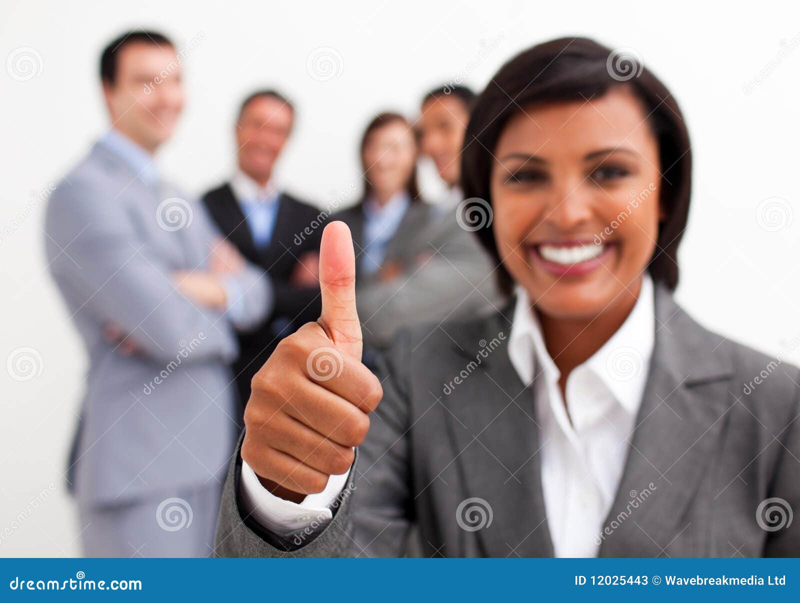 Attractive Female Executive Smiling at the Camera Stock Image - Image ...