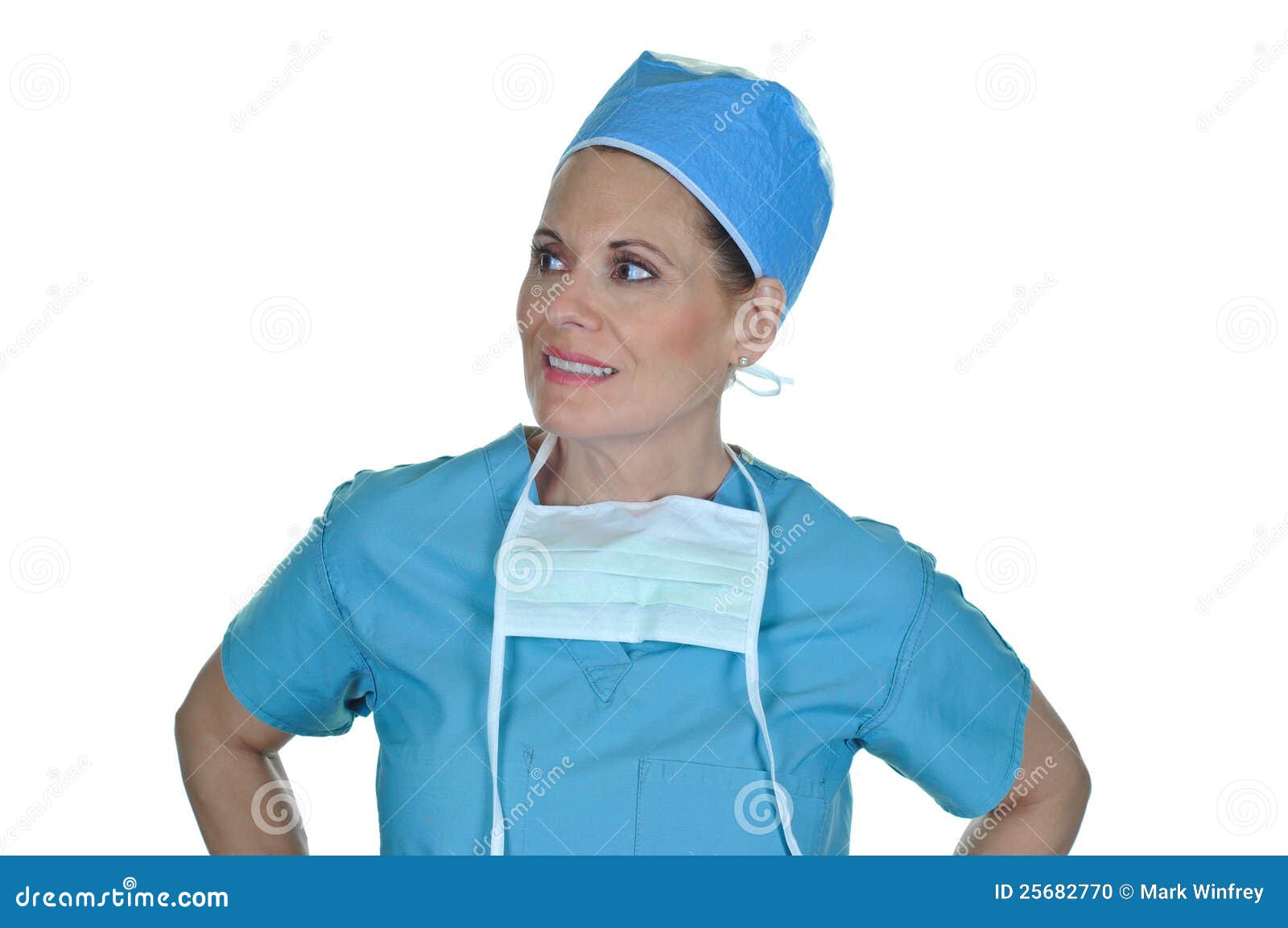 Attractive Female Surgeon stock photo. Image of girl - 25682770