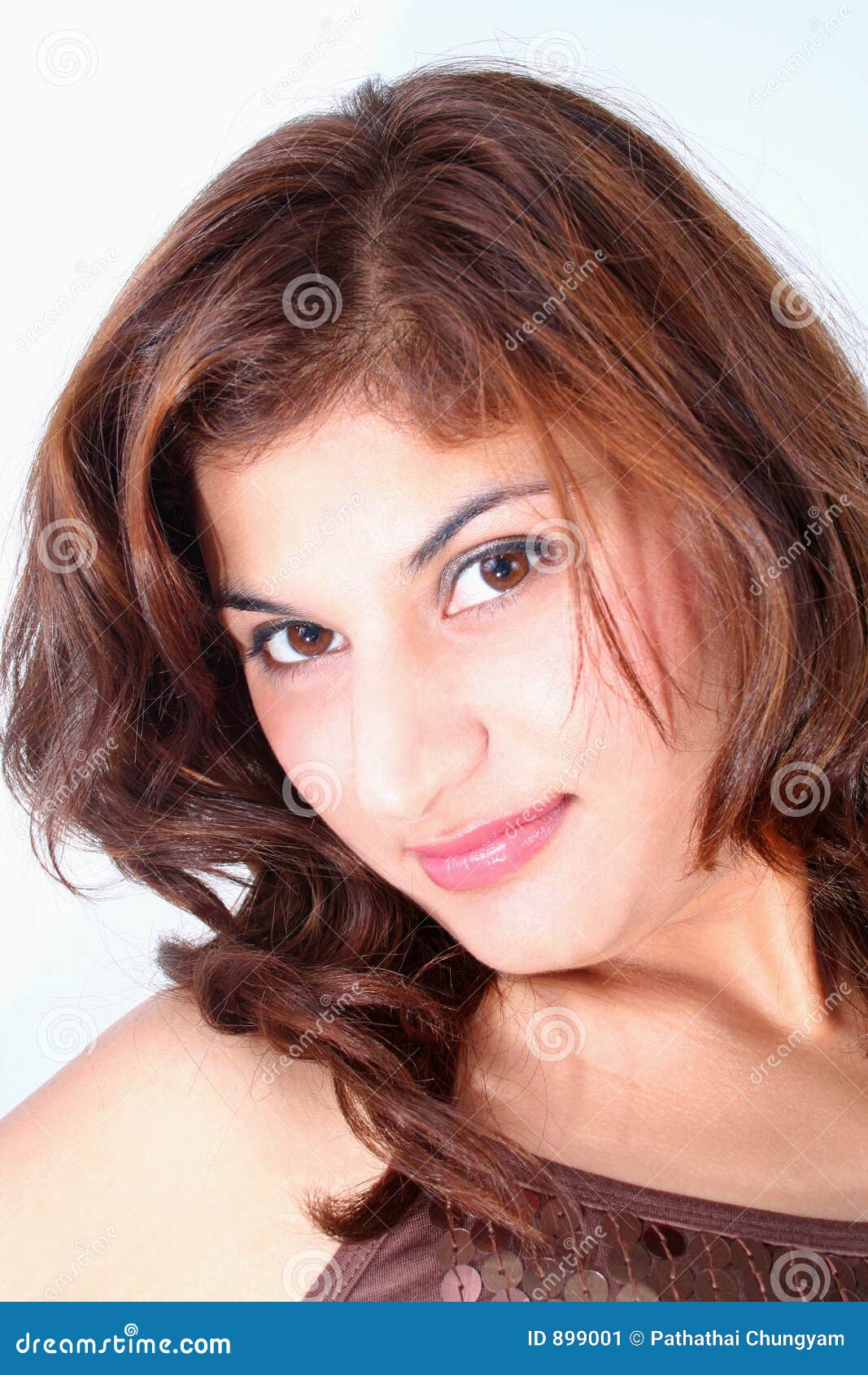 Attractive girl stock image. Image of grin, beauty, indian - 899001