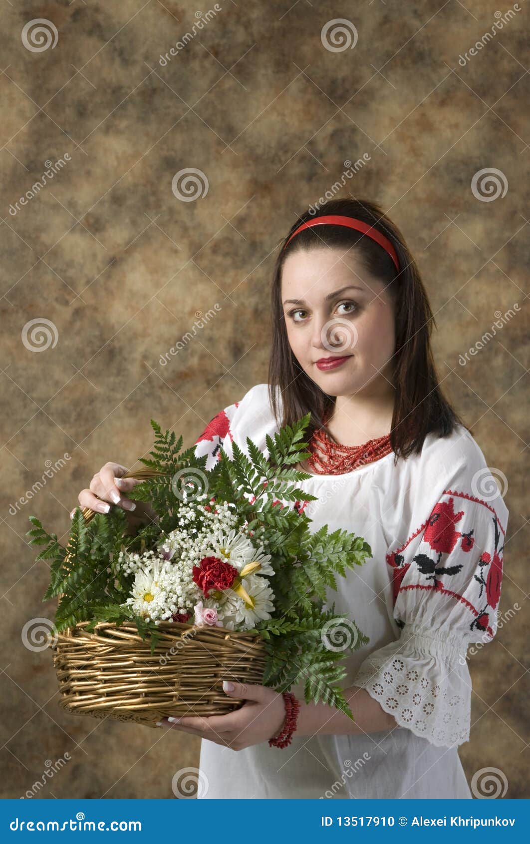 Attractive girl portrait stock photo. Image of cute, women - 13517910