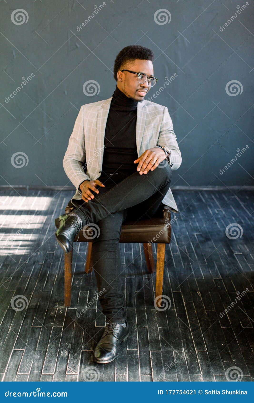 Attractive Handsome Happy Smiling African American Businessman Wearing ... Attractive Handsome Happy Smiling African American Businessman Wearing ...