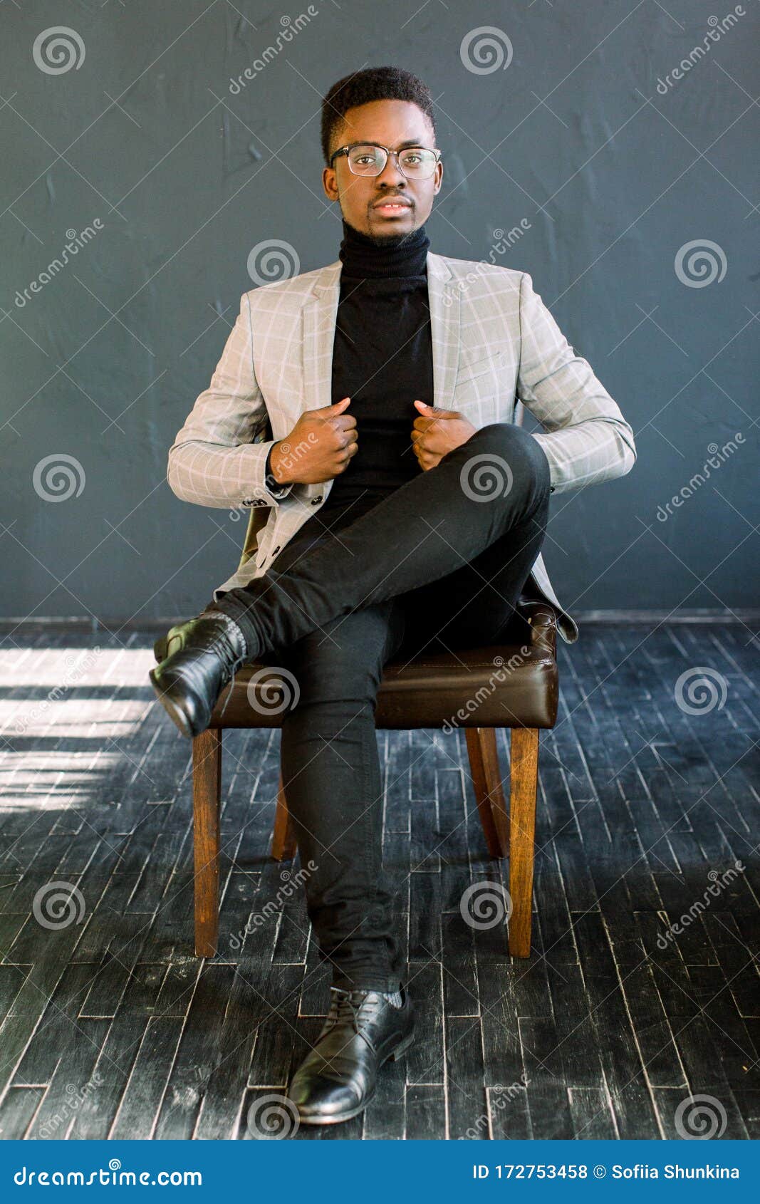 Attractive Handsome Happy Smiling African American Businessman Wearing ... Attractive Handsome Happy Smiling African American Businessman Wearing ...