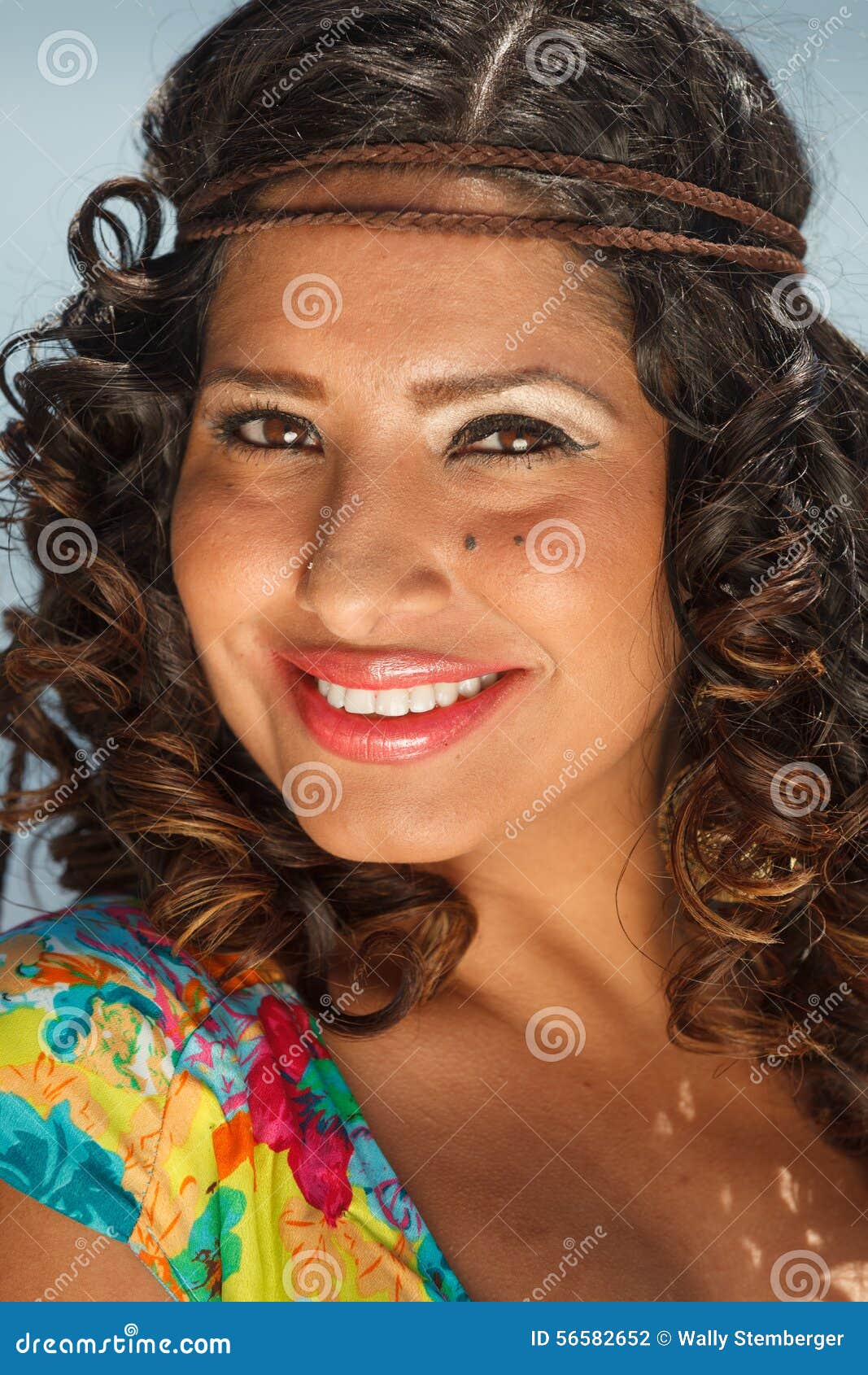 An Attractive Hispanic Woman Stock Photo - Image of hispanic, beautiful ...