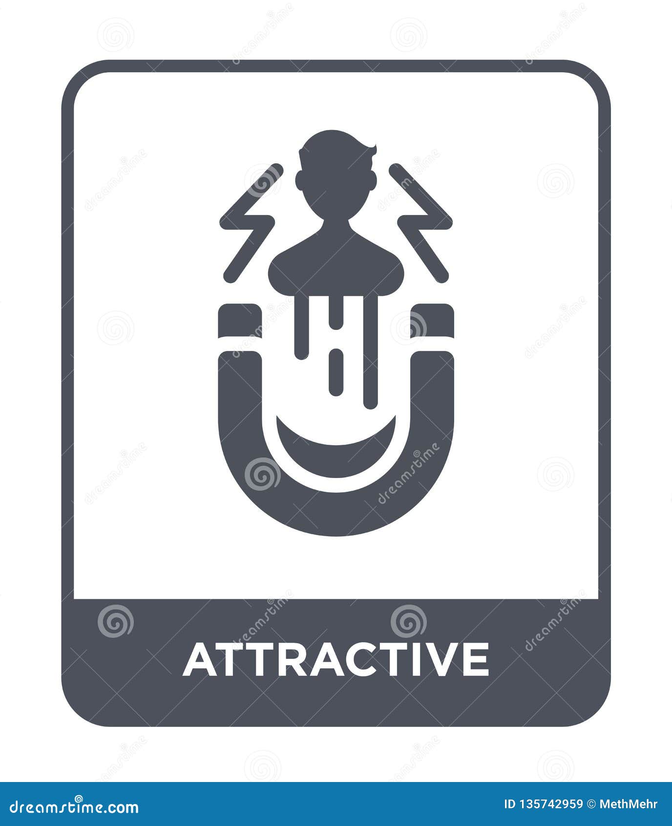 Attractive Icon In Trendy Design Style Attractive Icon Isolated On