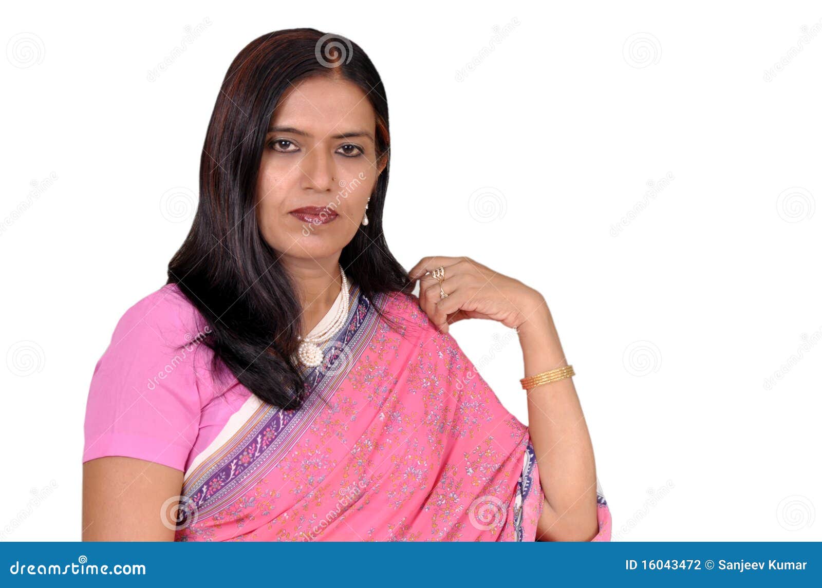Attractive Indian lady stock photo. Image of india, culture - 16043472