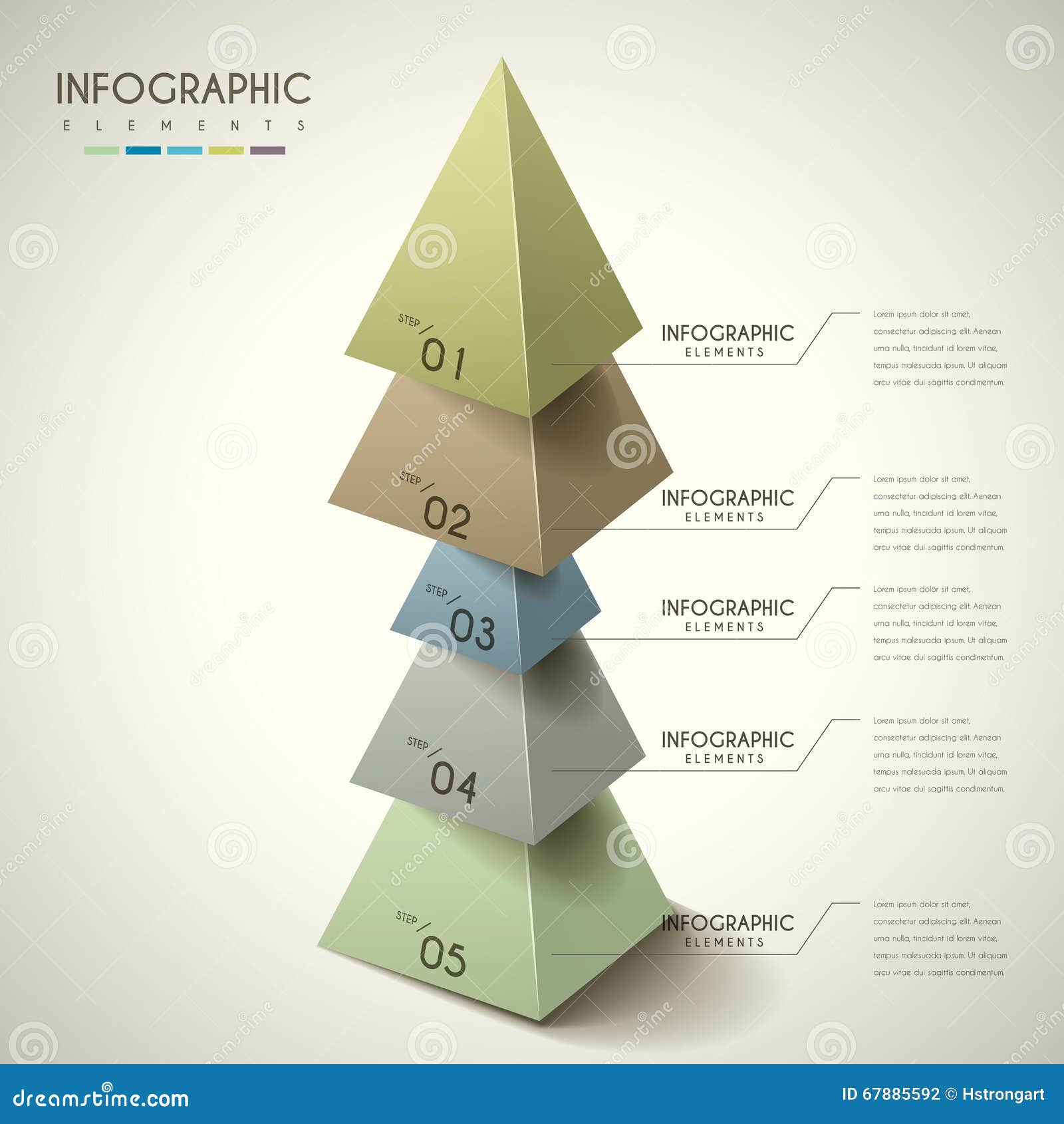 Attractive Infographic Design Stock Illustration - Illustration of ...
