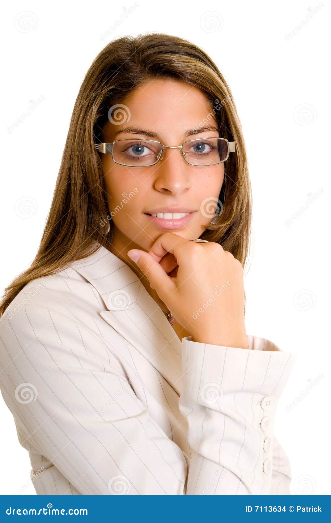 Attractive lady stock photo. Image of background, hazel - 7113634