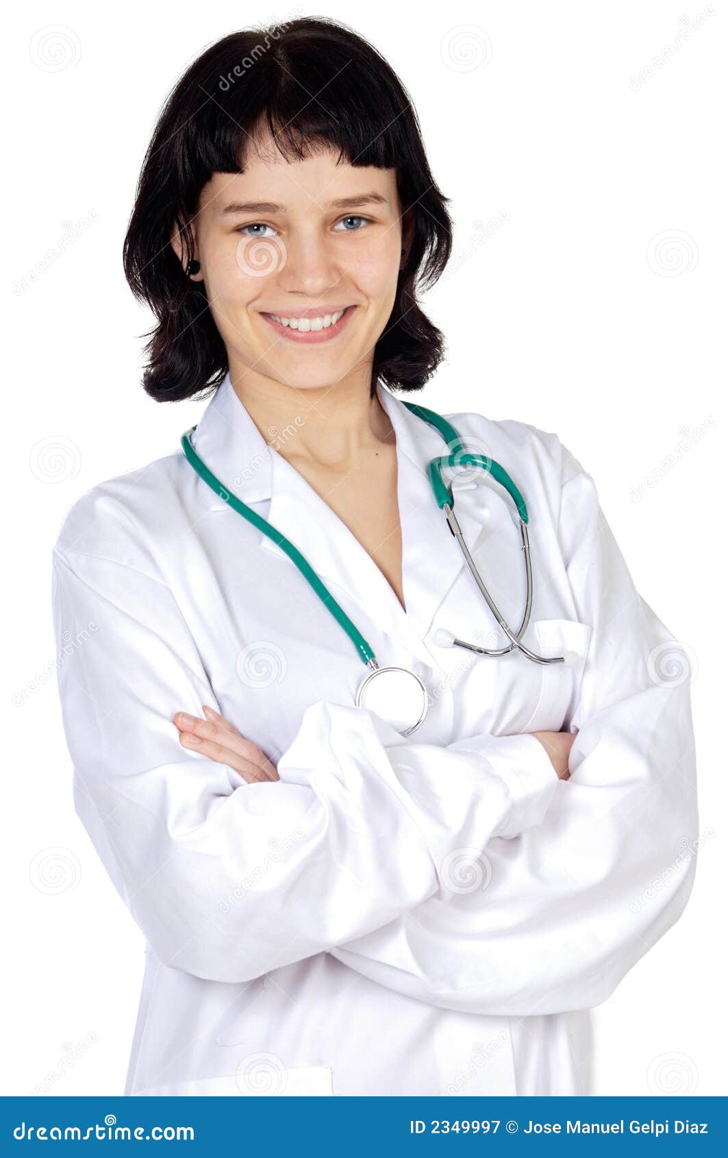Attractive Lady Doctor stock image. Image of professional - 2349997