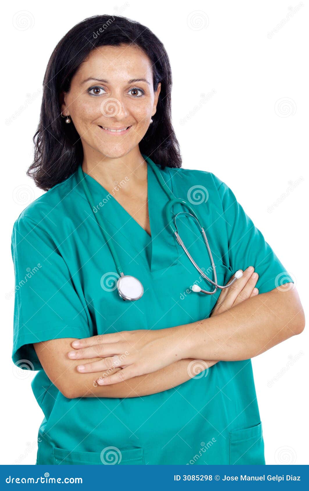 Attractive Lady Doctor stock photo. Image of care, practical - 3085298