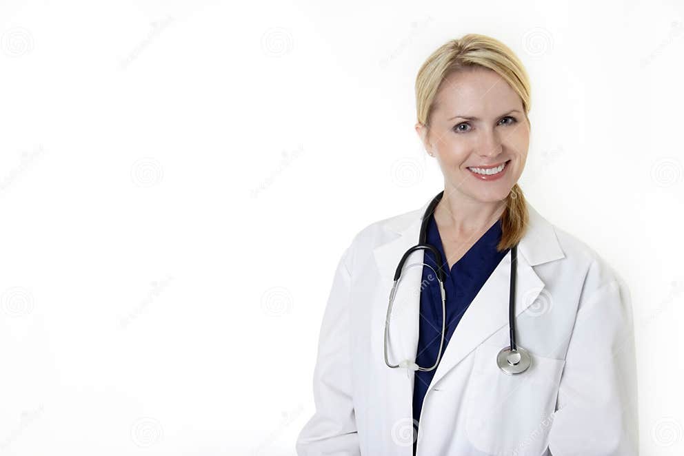 Attractive lady doctor stock image. Image of people, nurse - 453791