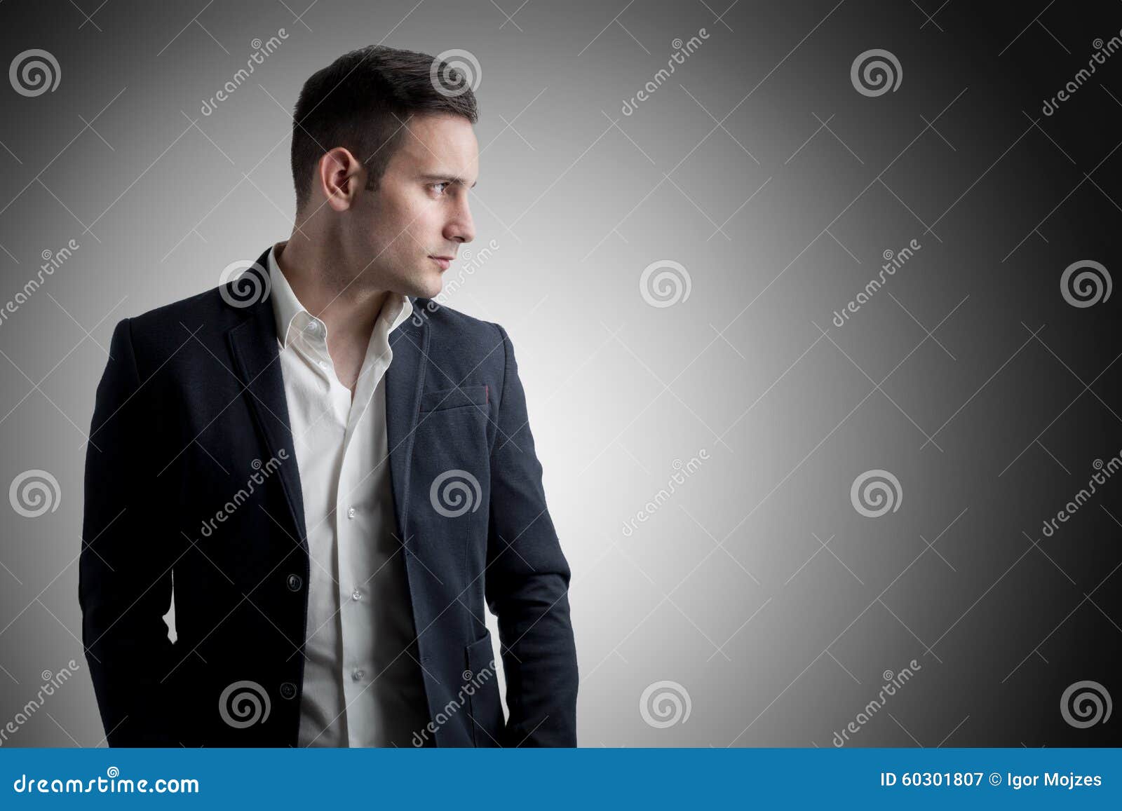 Attractive male model stock image. Image of macho, modern - 60301807