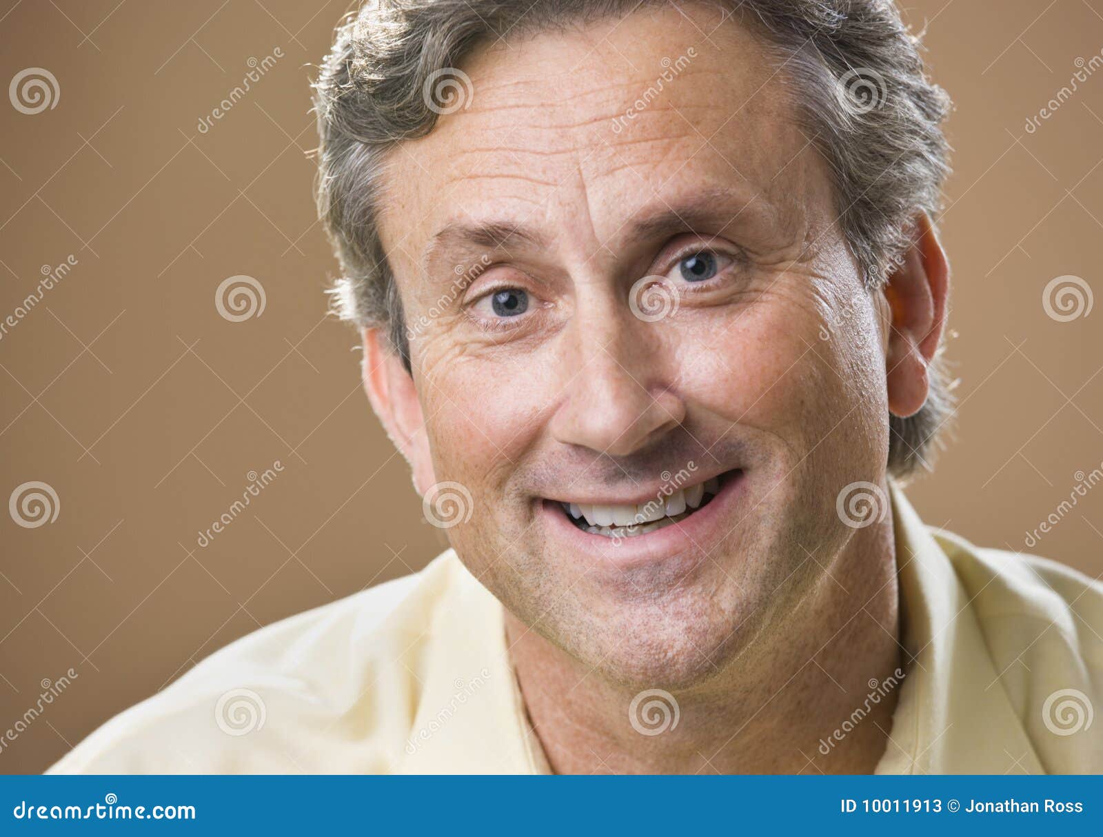 Attractive male smiling stock image. Image of toothy - 10011913