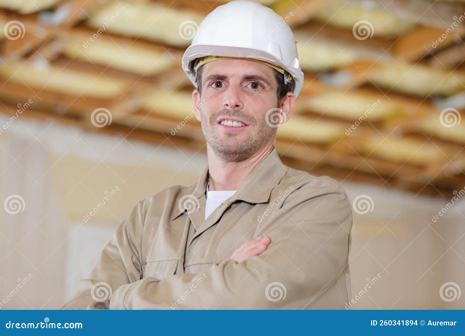 Attractive Male Worker in Workplace Stock Photo - Image of neat, young ...