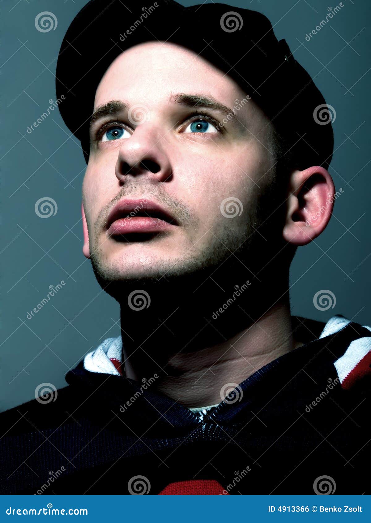 Attractive man stock photo. Image of friendly, dark, catching - 4913366