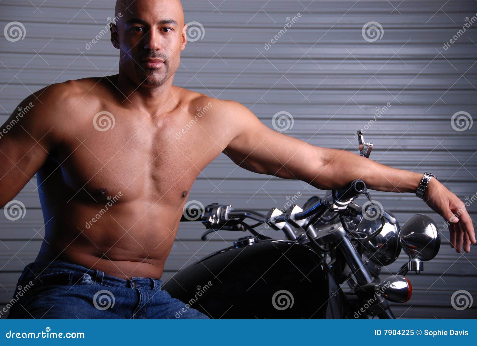 Attractive man. stock image. Image of metal, horizontal - 7904225