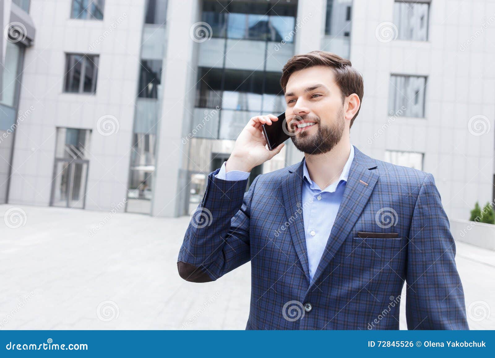 Attractive Man in Suit Communicating on Telephone Stock Photo - Image ... Attractive Man in Suit Communicating on Telephone Stock Photo - Image ...