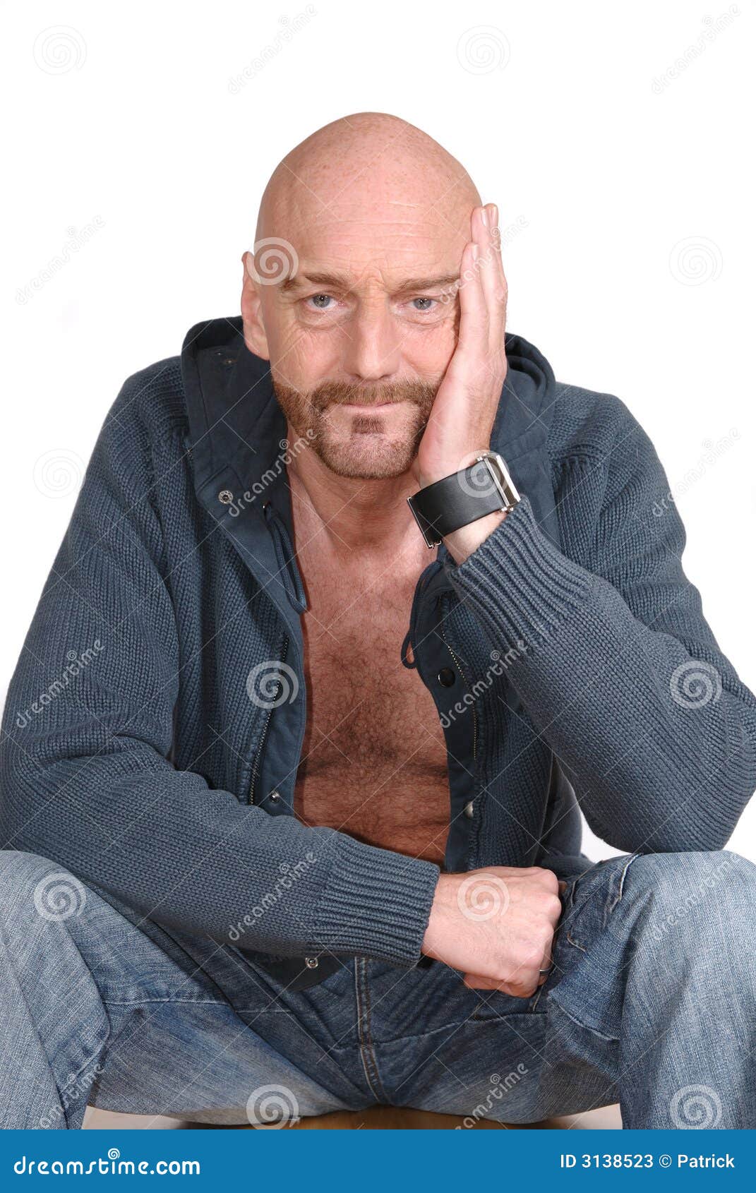 Attractive middle aged man stock image. Image of people - 3138523