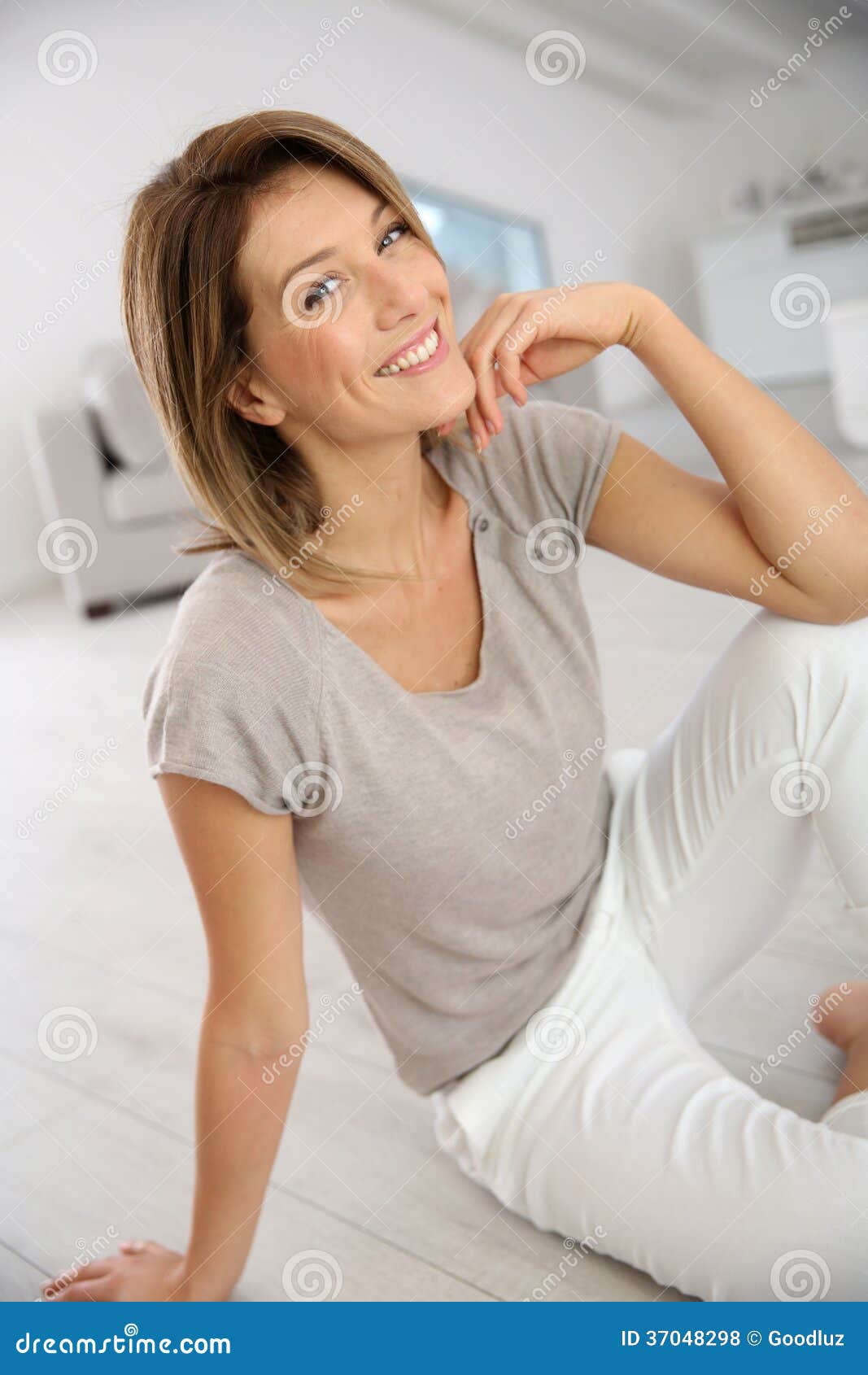 Attractive Middle-aged Woman Stock Photo - Image of beautiful, indoors ... Attractive Middle-aged Woman Stock Photo - Image of beautiful, indoors ...