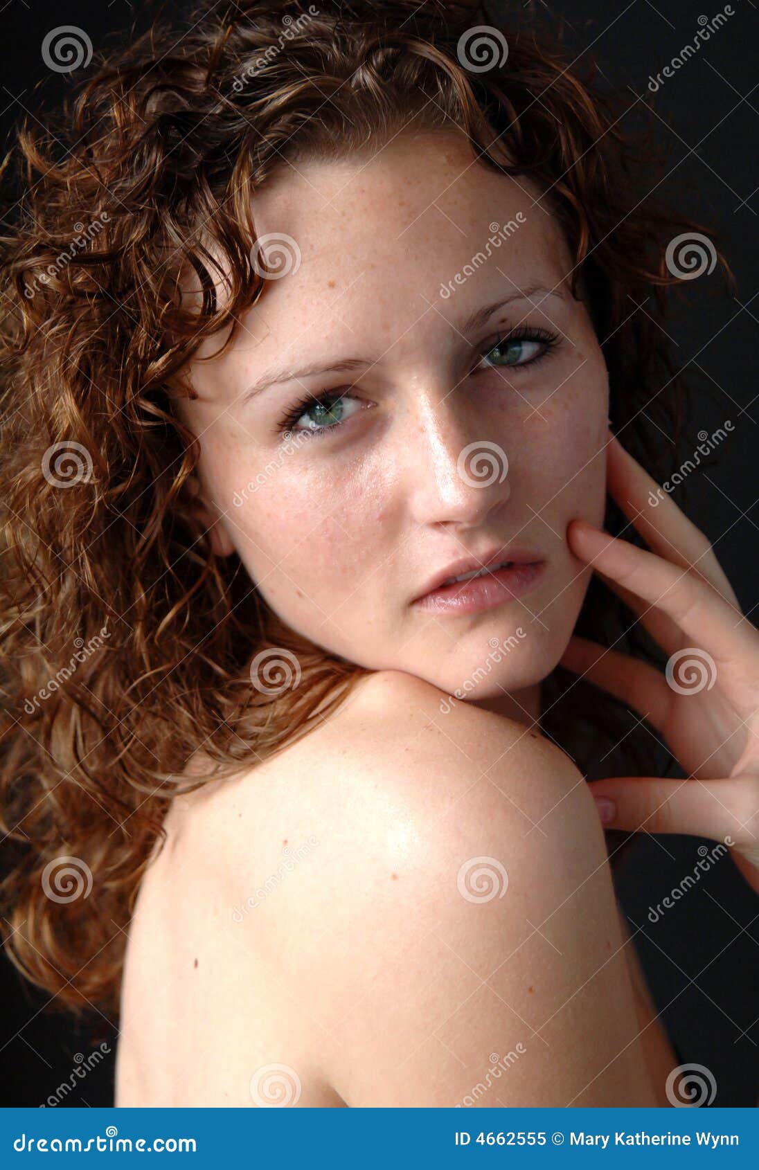 Attractive model stock image. Image of looking, face, pretty - 4662555