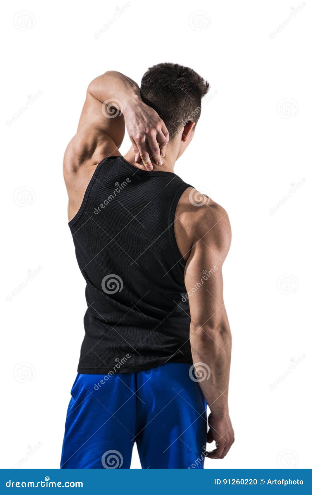 Muscular Man Looks Back Stock Photos - Free & Royalty-Free Stock Photos ...