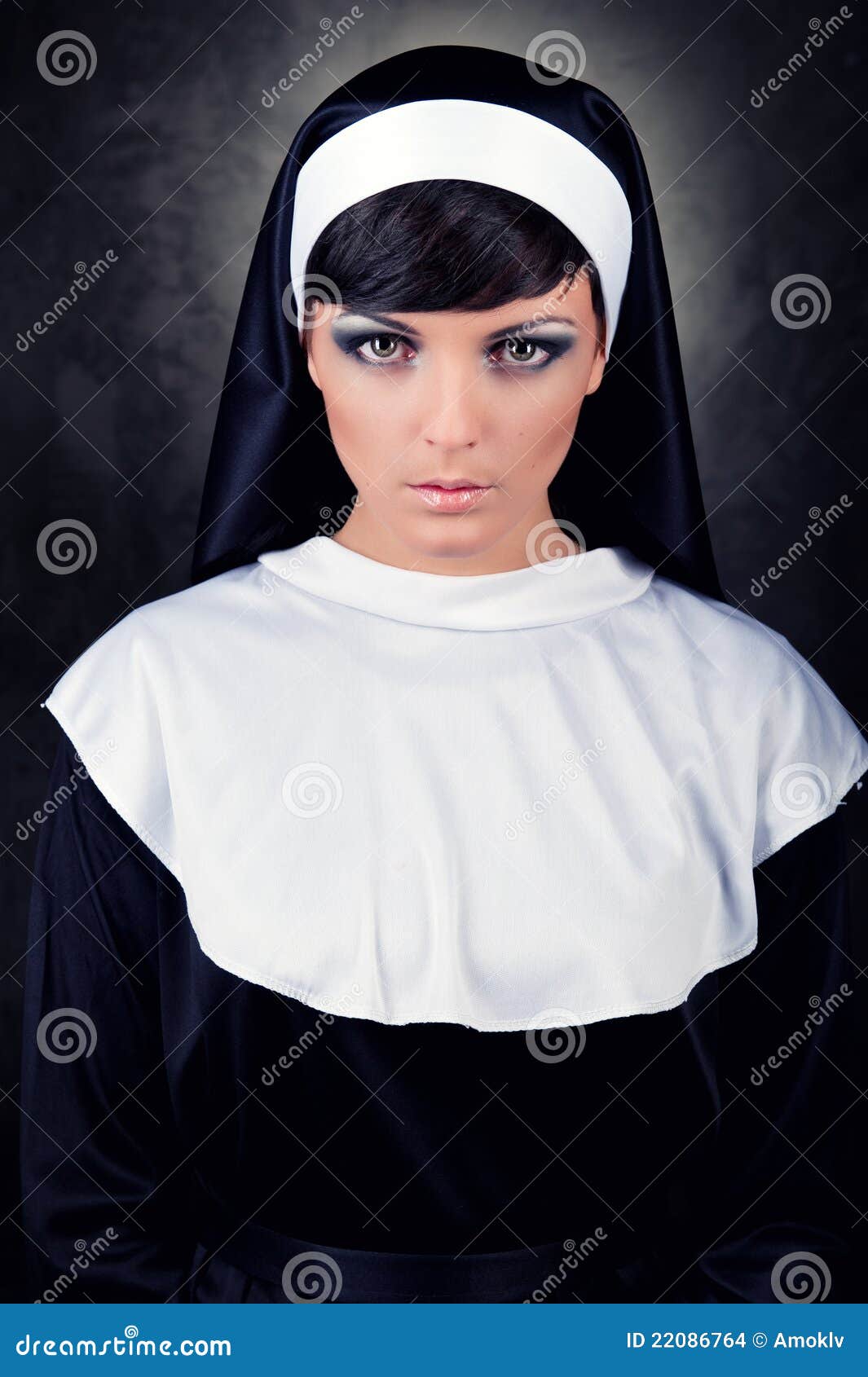 Attractive nun stock photo. Image of female, belief, pious - 22086764