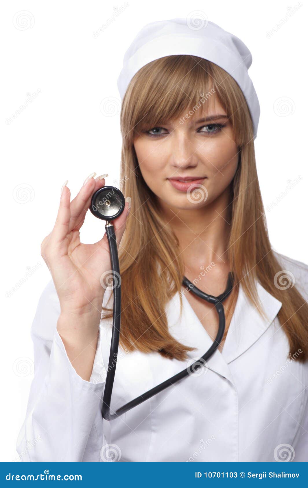 Attractive Nurse stock image. Image of adult, assistance - 10701103