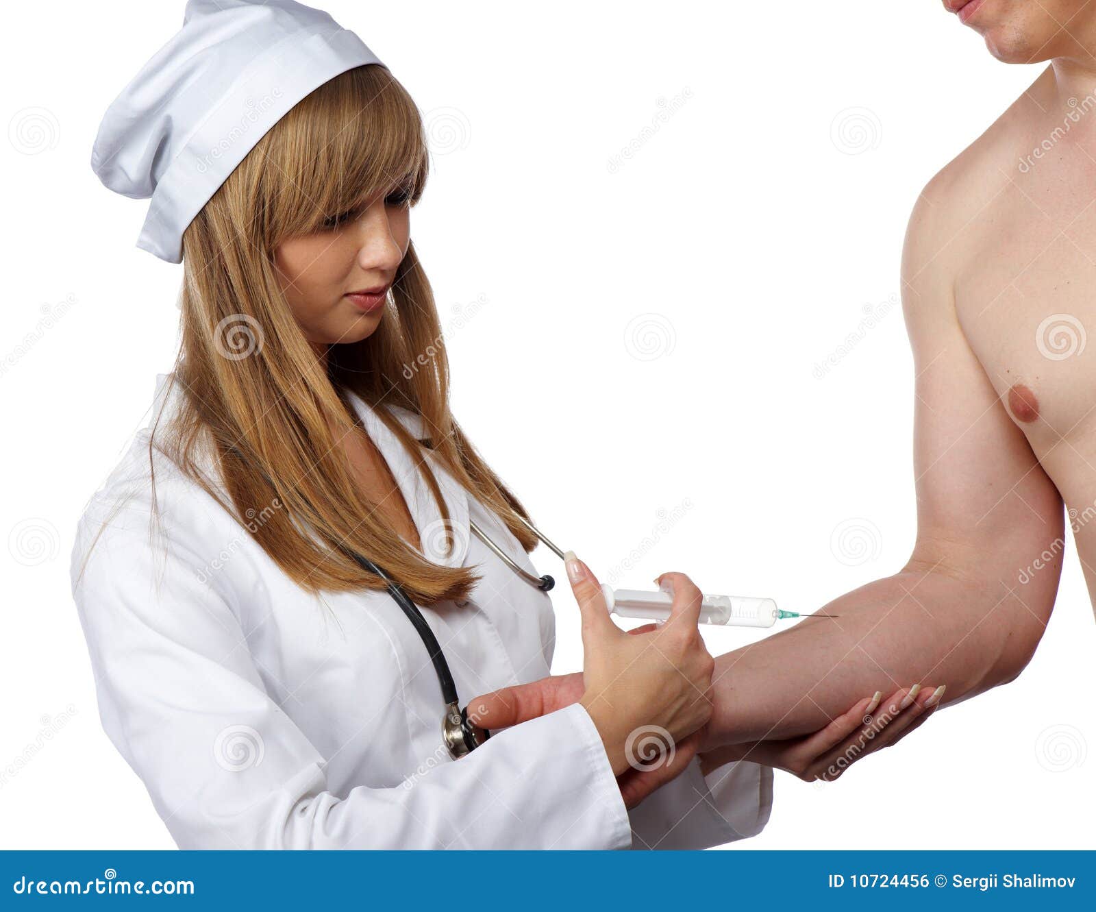 Attractive Nurse stock photo. Image of medicine, cheerful - 10724456