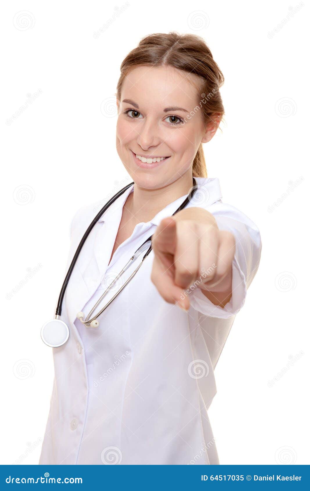 Attractive Nurse With Marker Writing ENDOSCOPY Upper Gastrointestinal ...