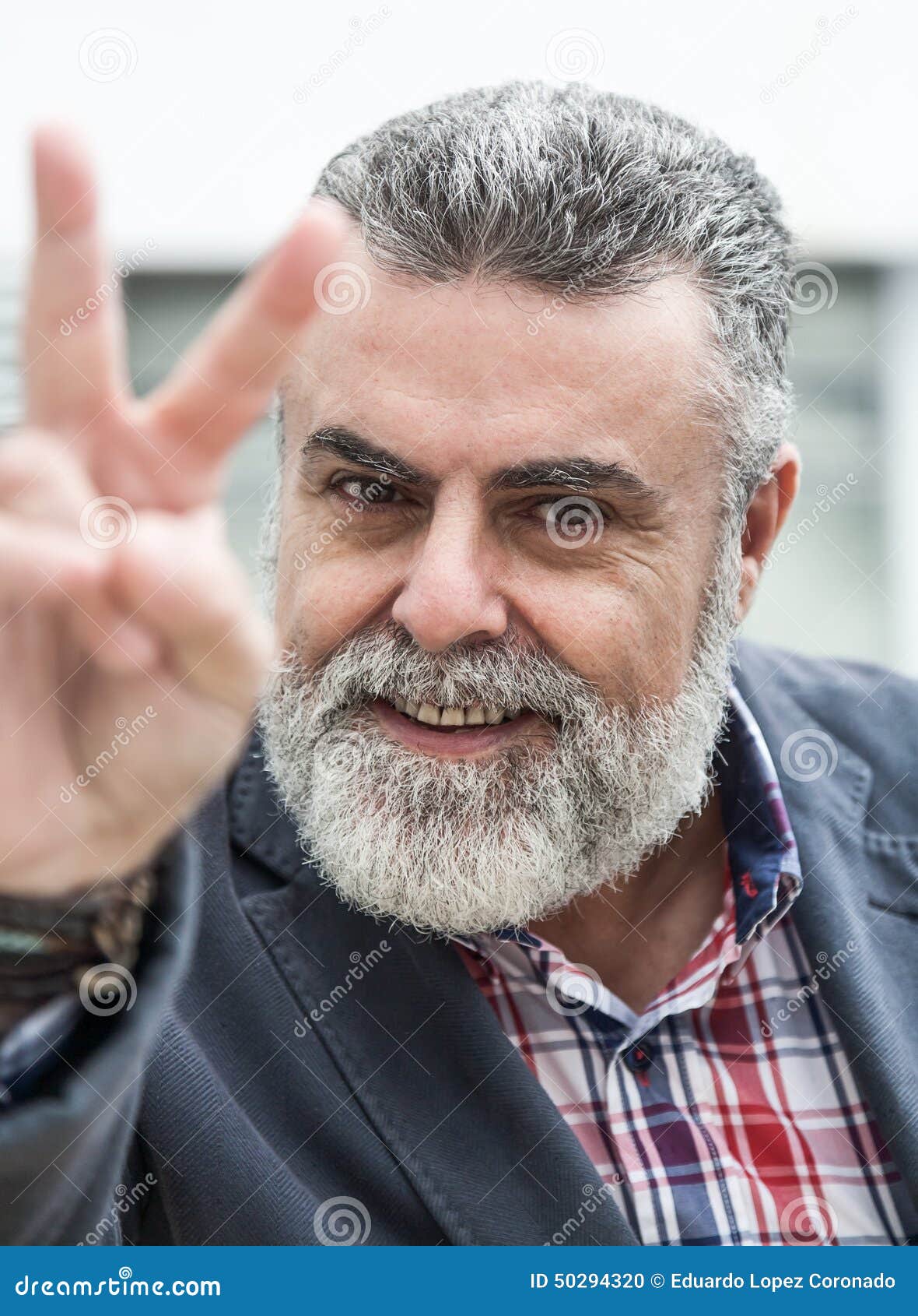 Attractive Old Man with Beard Stock Photo - Image of stylish, lifestyle ...