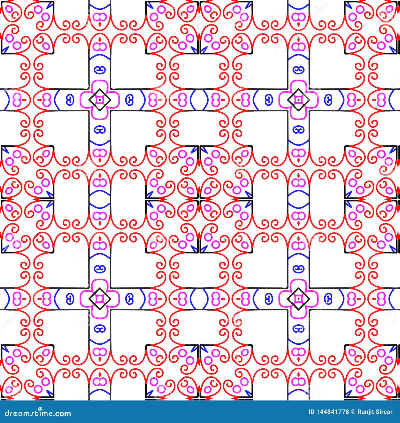 Attractive Awesome Nice Pattern Digital Design Art 11 Stock Vector ...