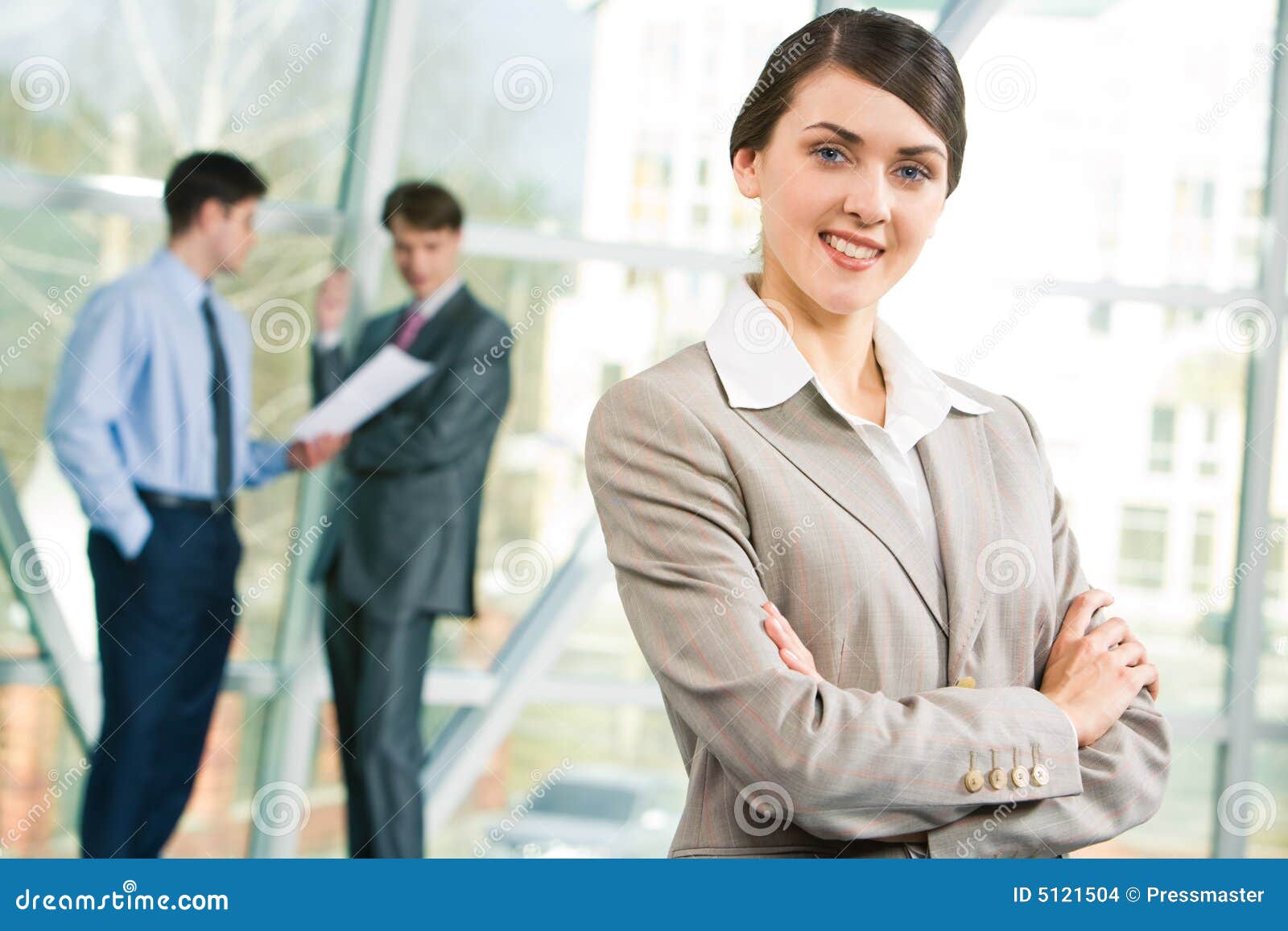 Attractive secretary stock photo. Image of business, executive - 5121504