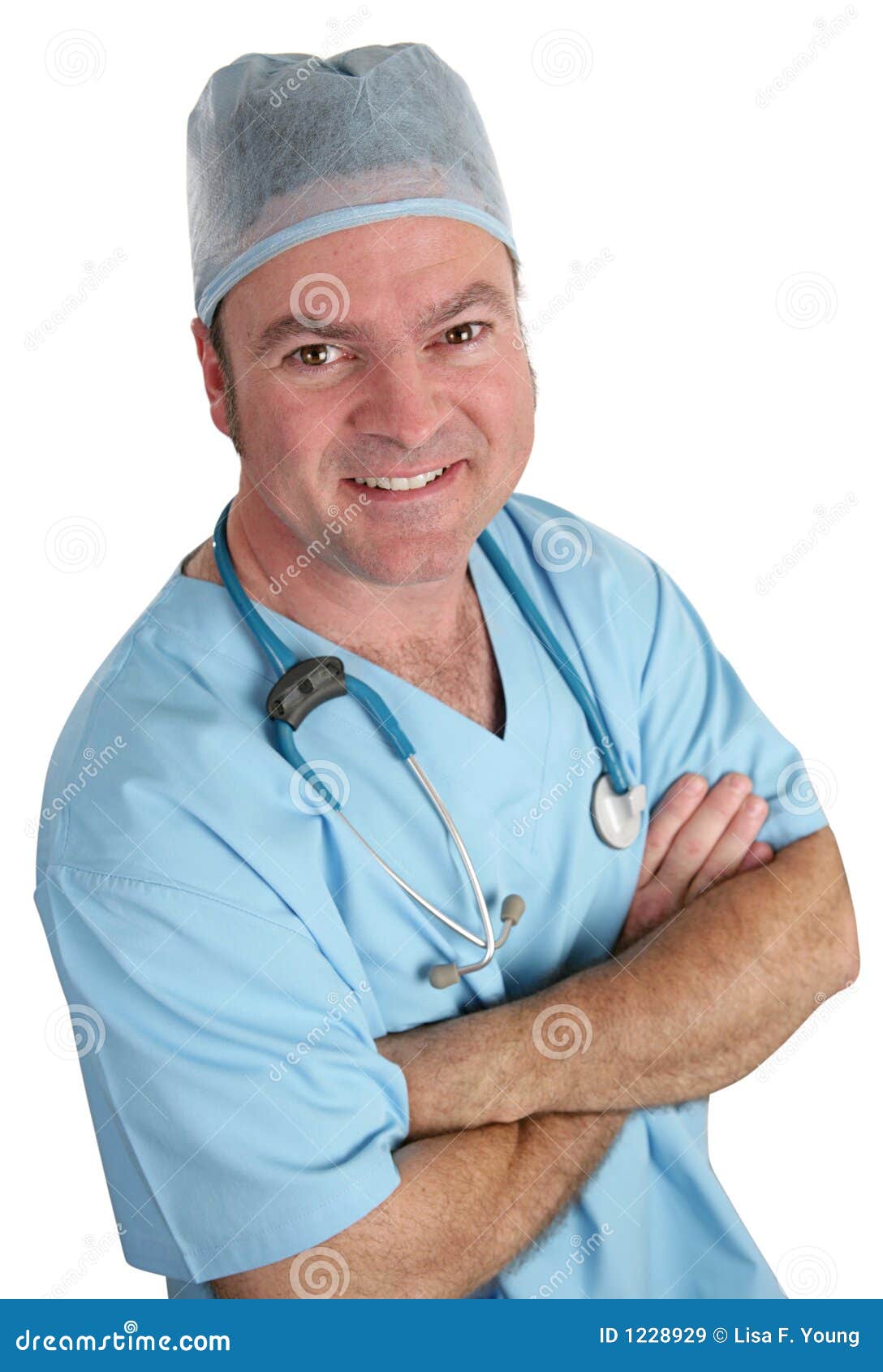 Attractive Smiling Doctor stock image. Image of healthcare - 1228929