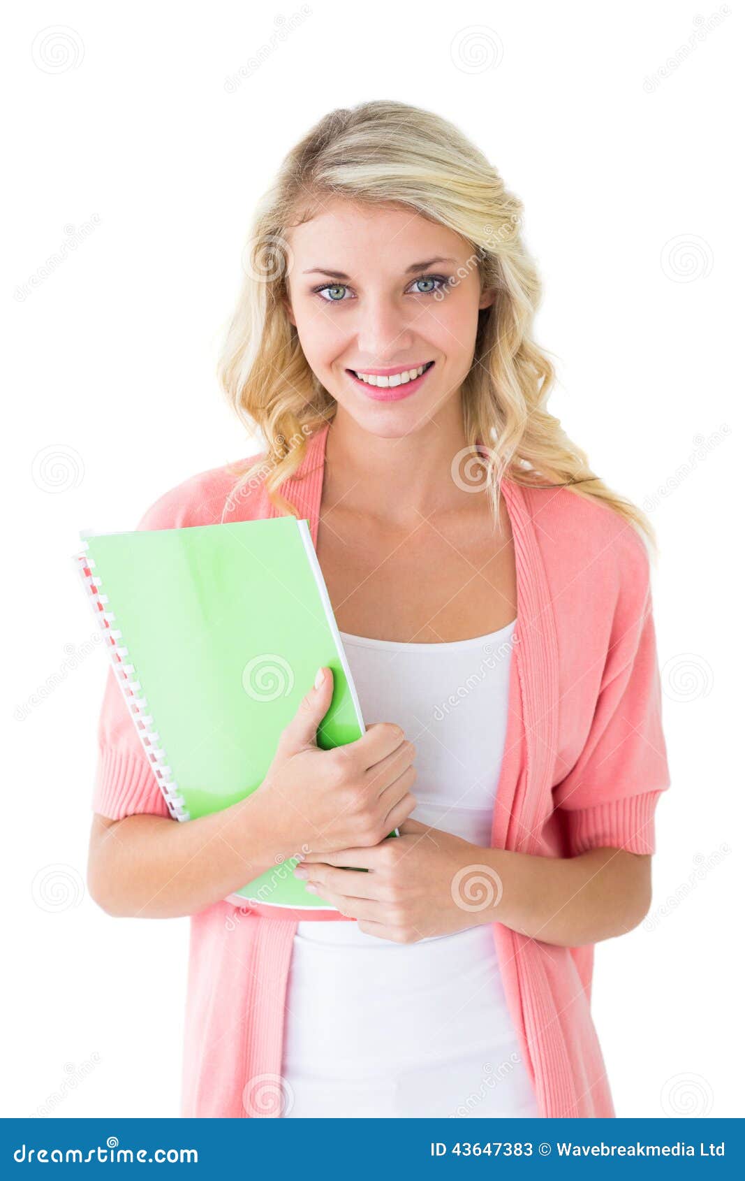 Attractive Student Smiling at Camera Stock Image - Image of stylish ...