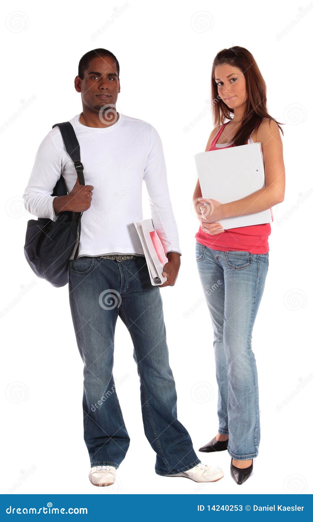 Attractive students stock image. Image of adolescent - 14240253