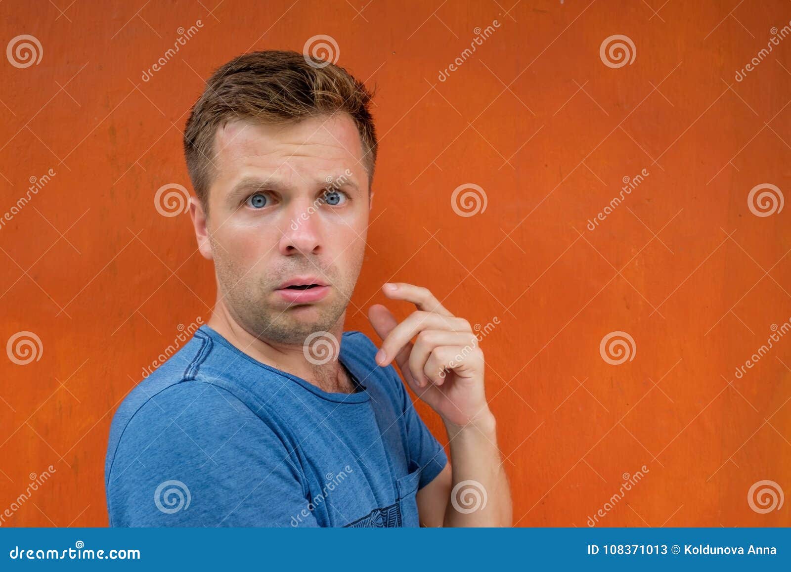 Attractive Thoughtful Young Man is Confused and Unsure. Stock Image ... Attractive Thoughtful Young Man is Confused and Unsure. Stock Image ...