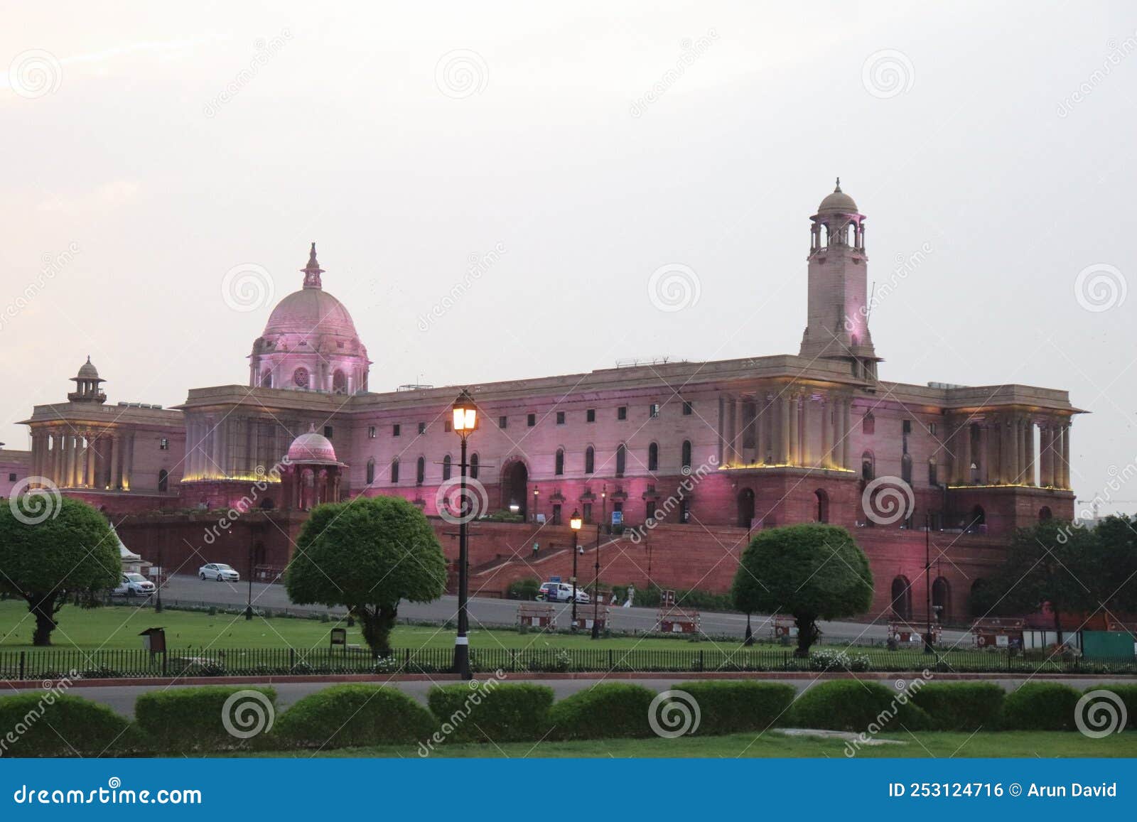 Attractive View of the Rashtrapati Bhavan Editorial Photo - Image of ...