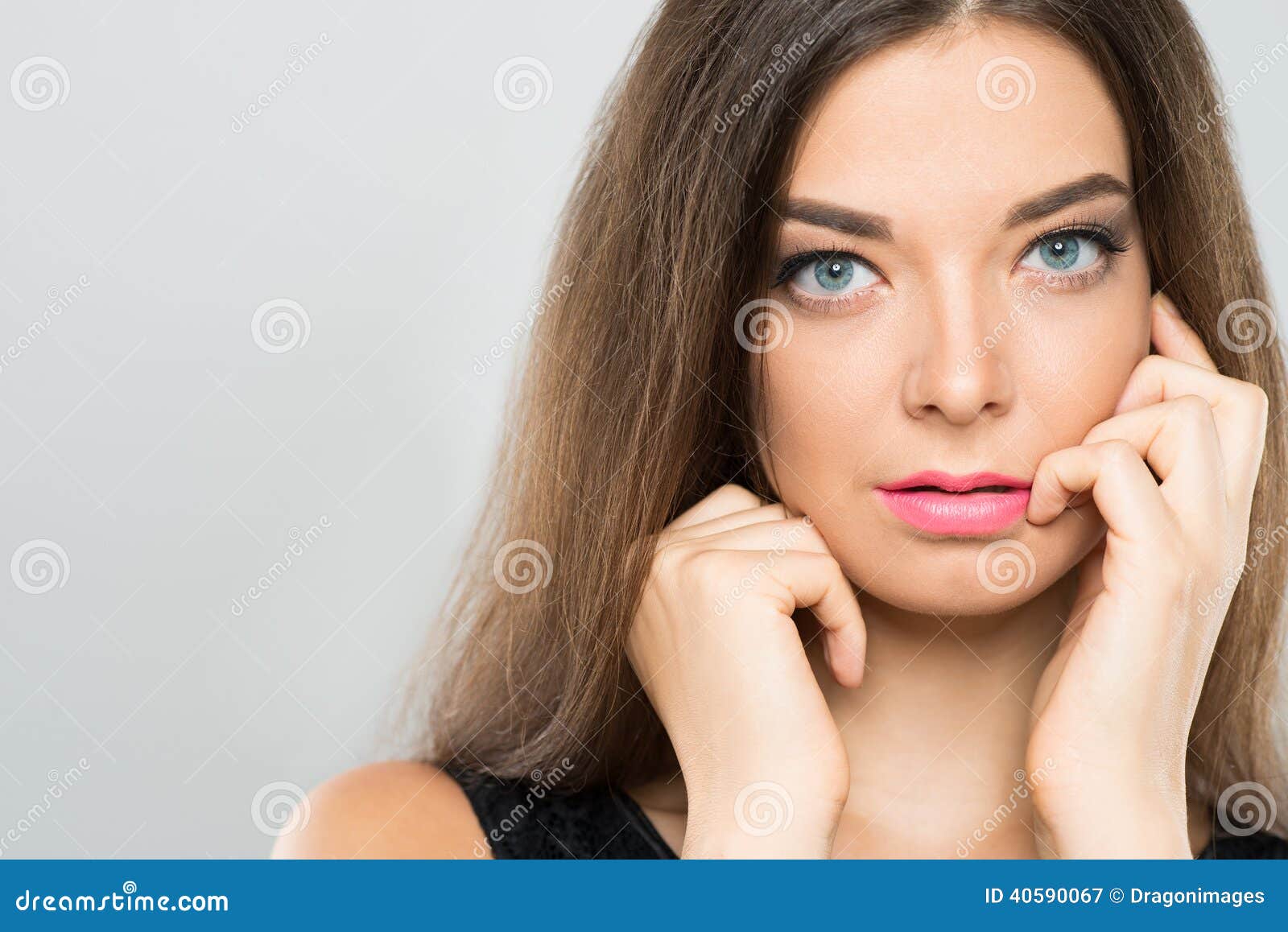 Attractive woman stock image. Image of look, model, female - 40590067