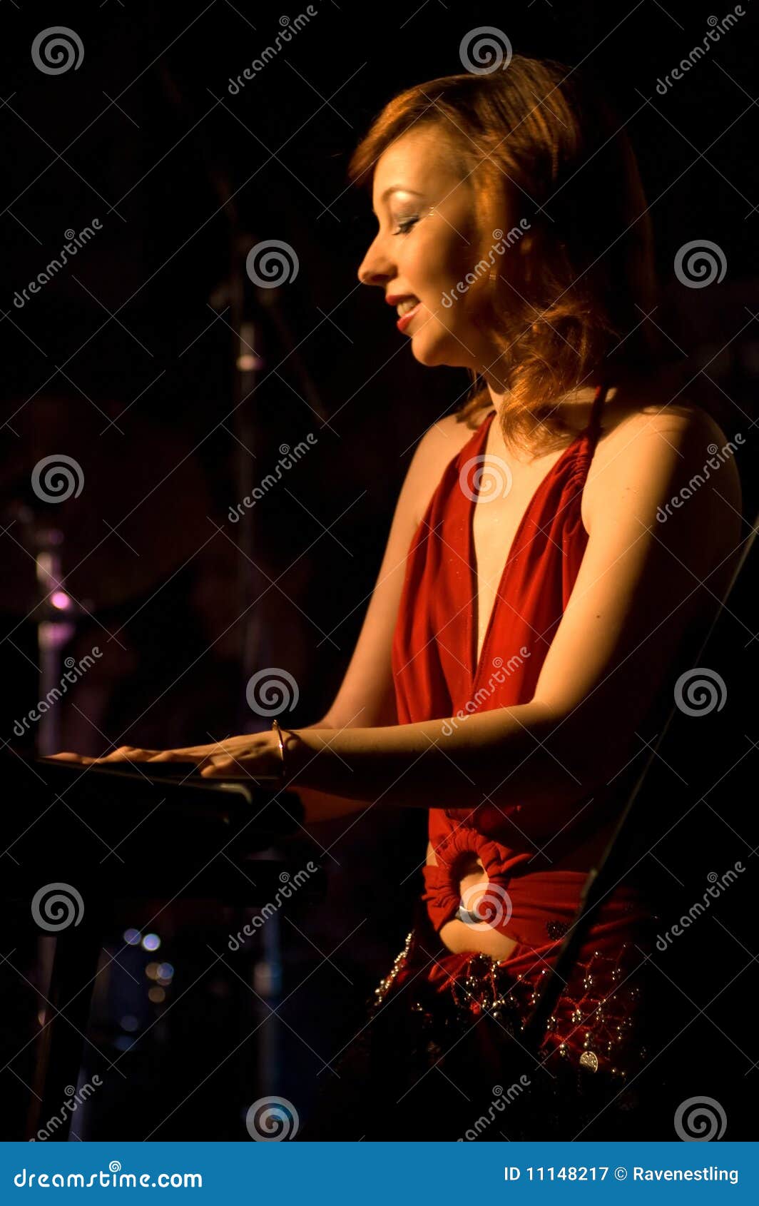 Attractive Woman on a Scene Editorial Photography - Image of costume ...