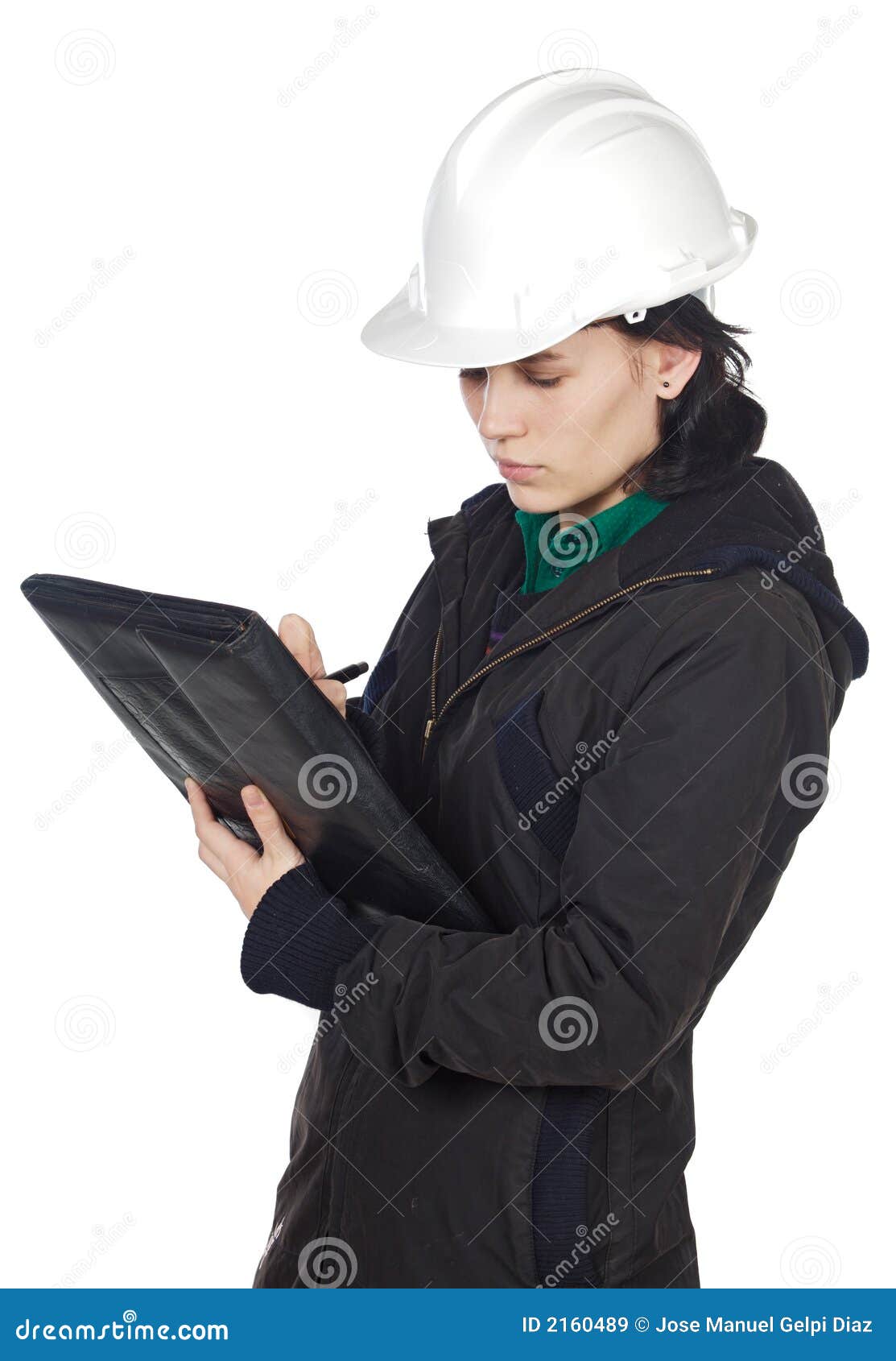 Attractive young engineer stock image. Image of calculus - 2160489